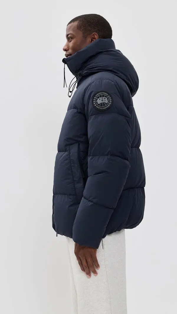Canada Goose Crofton Puffer Jacket Atlantic Navy Editorialist