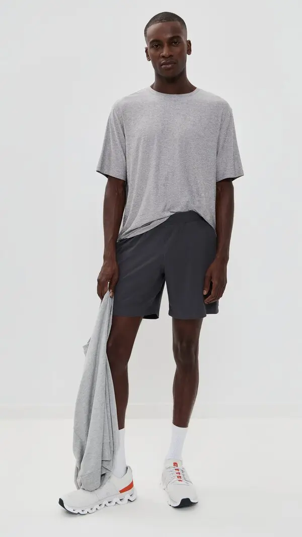 Beyond Yoga Pivotal 2.0 Lined Performance Shorts - Graphite