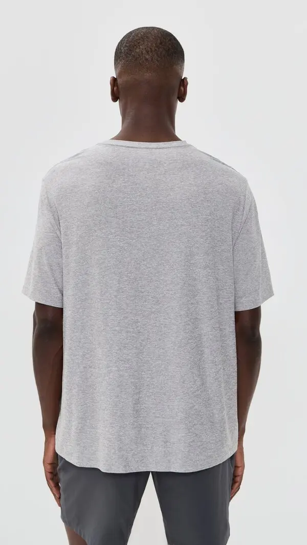 Beyond Yoga Featherweight Always Beyond Crew Tee 2.0 - Silver Mist