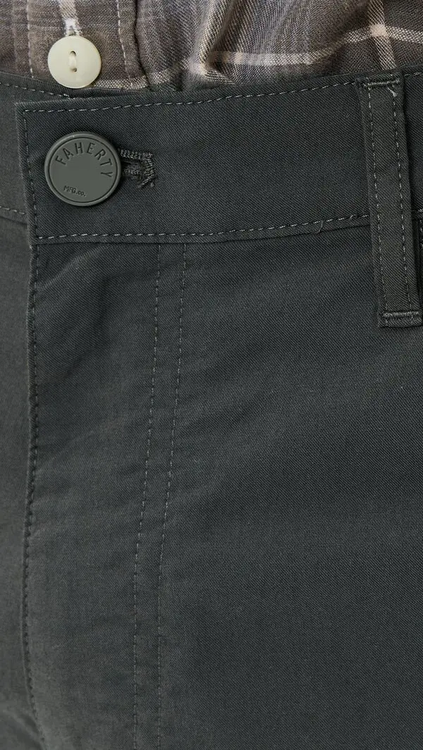 Faherty Brand Movement 5-pocket Pants - Graphite