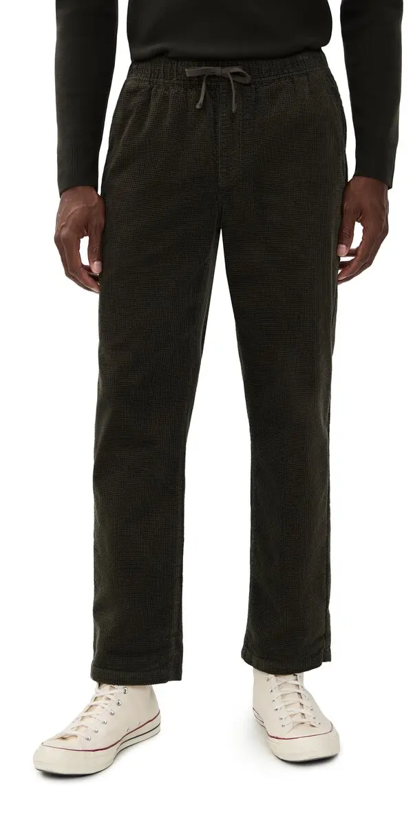 KATIN Ward Textured Corduroy Pants - Lead