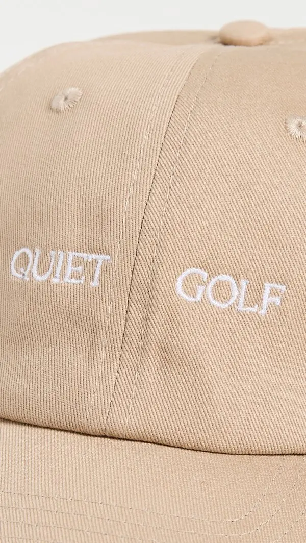 QUIET GOLF Wordmark Cap