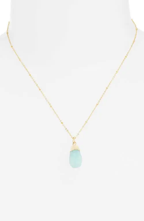 KIARA BY KI-ELE Amazonite Pendant Necklace
