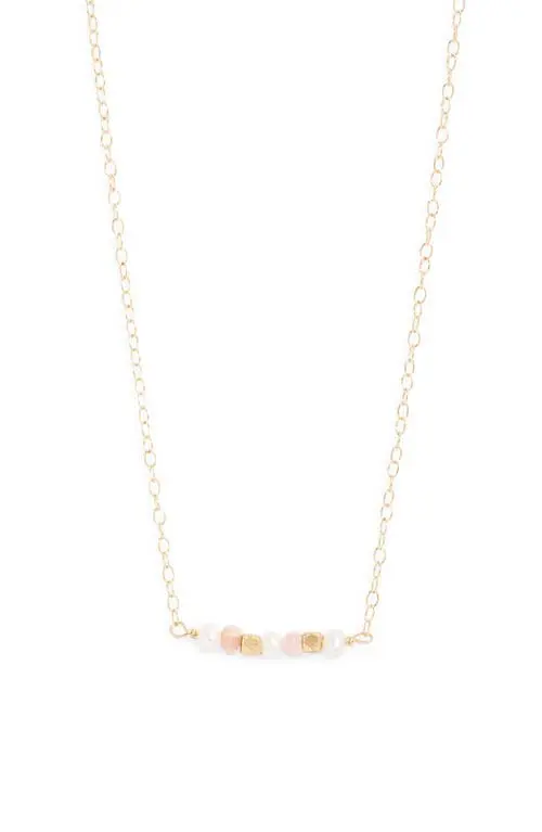 KIARA BY KI-ELE Emilia Bar Necklace - Gold