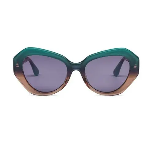 Italia Independent Chicca Sunglasses - Turquoise Pink Gradient