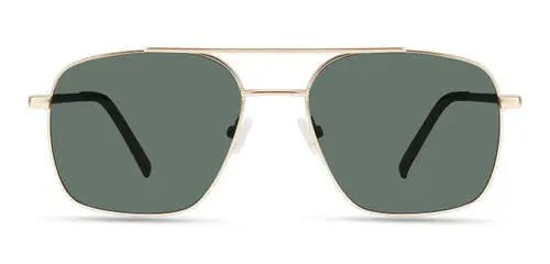 ECO Dew Aviator Sunglasses - Gold (matte)
