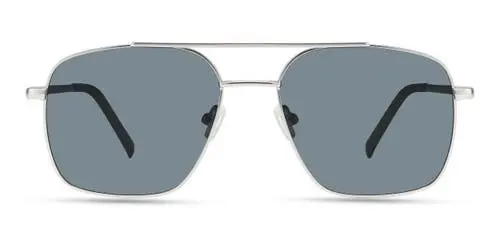 ECO Dew Aviator Sunglasses - Silver (matte)
