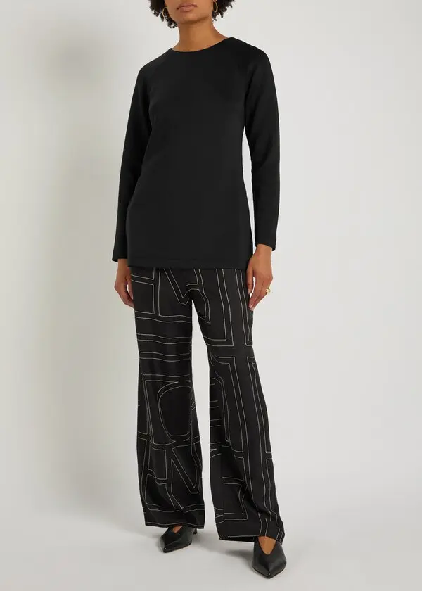 Max Mara Undici Stretch-jersey Top