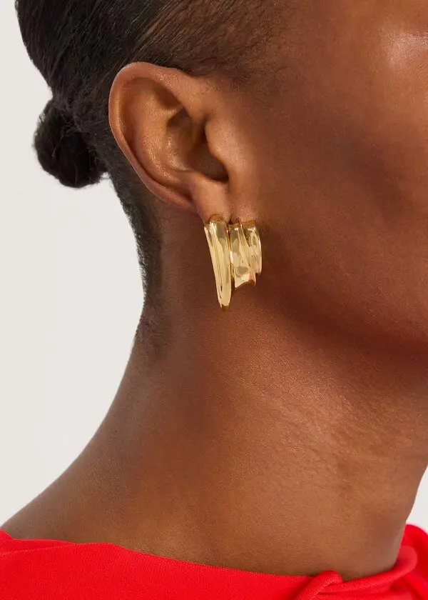 Jenny Bird Leona Hoop Earrings - Gold
