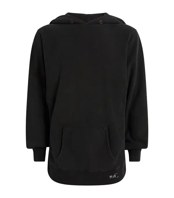 MAISON MARGIELA Cotton Relaxed Hoodie - Black