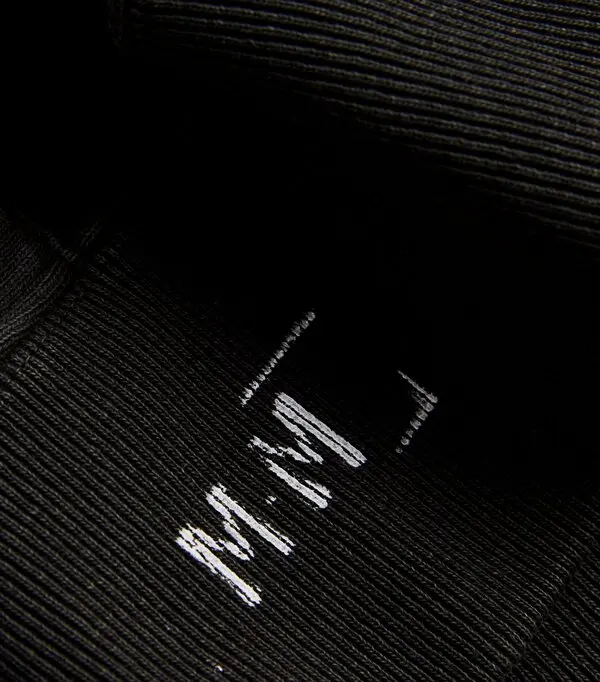 MAISON MARGIELA Cotton Relaxed Hoodie - Black