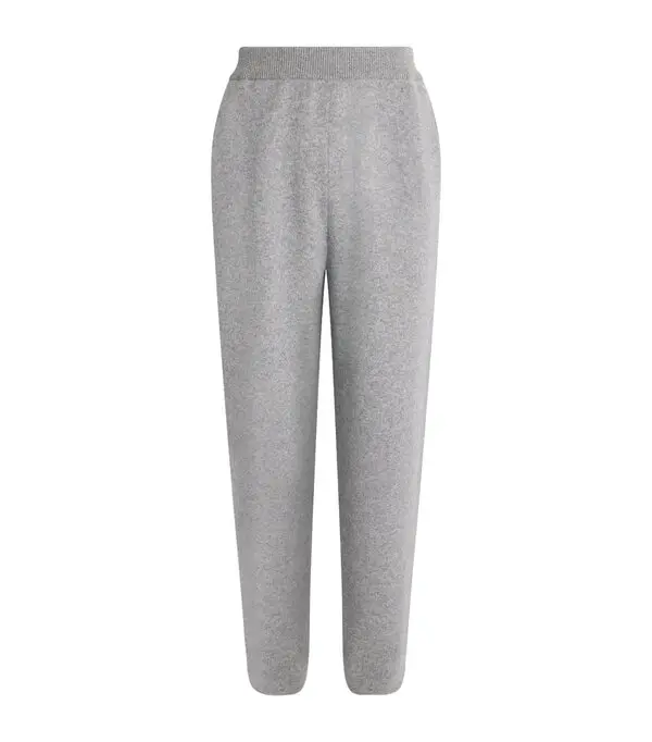 Johnstons Of Elgin Cashmere-wool Relaxed Sweatpants