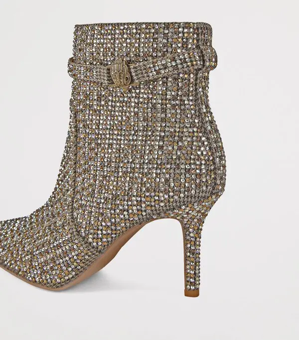 Kurt Geiger Rhinestone Ankle Boots
