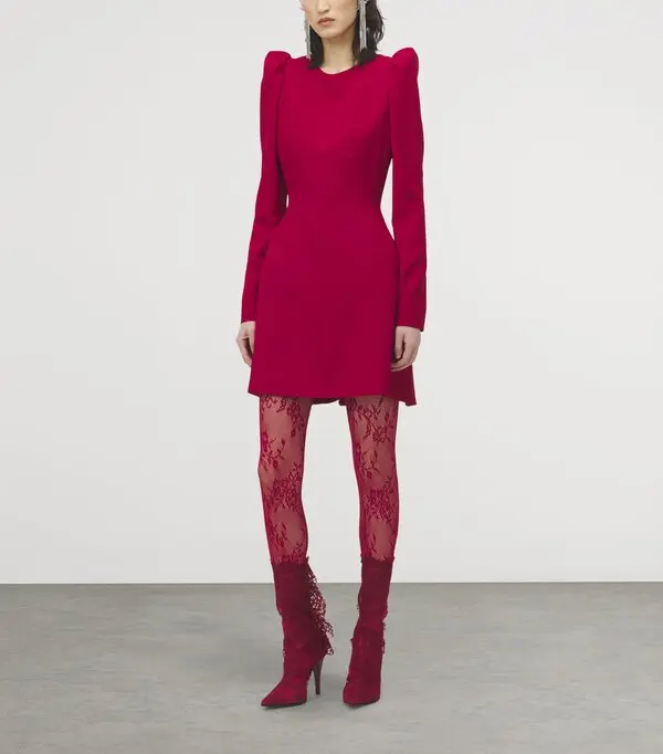 Alexander McQueen Sculptural Mini Dress