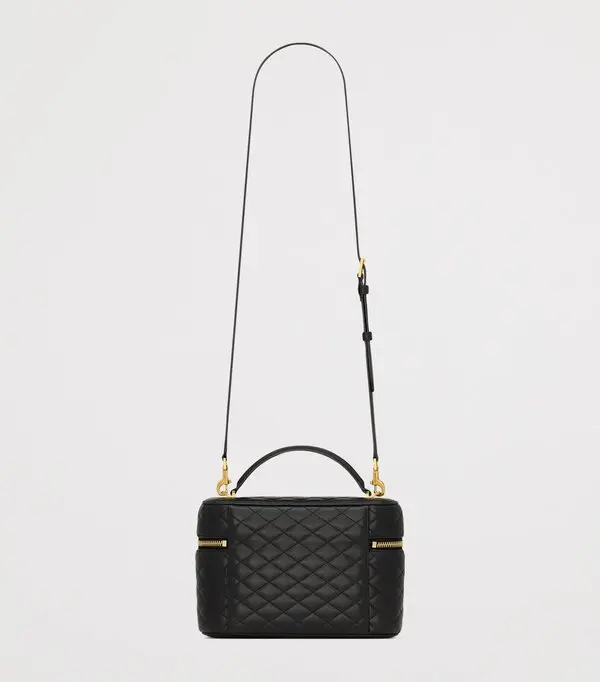 Saint Laurent Large Gaby Vanity Shoulder Bag - Black