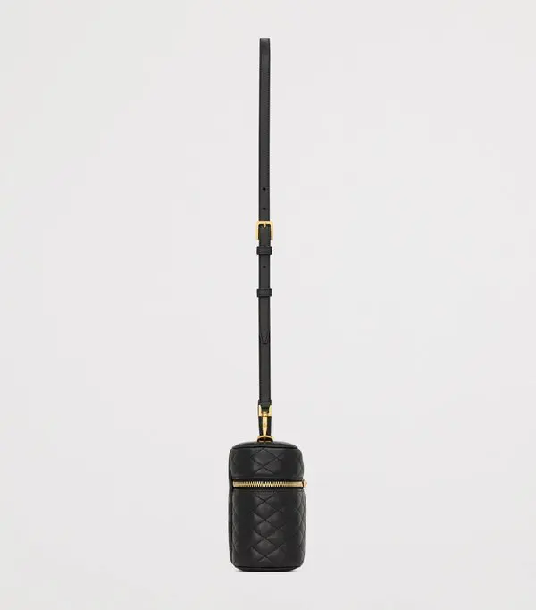 Saint Laurent Large Gaby Vanity Shoulder Bag - Black