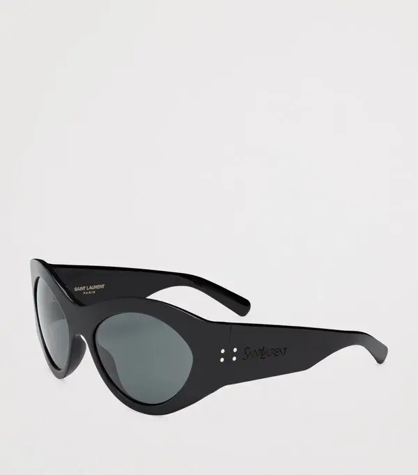 Saint Laurent Acetate Butterfly Sunglasses
