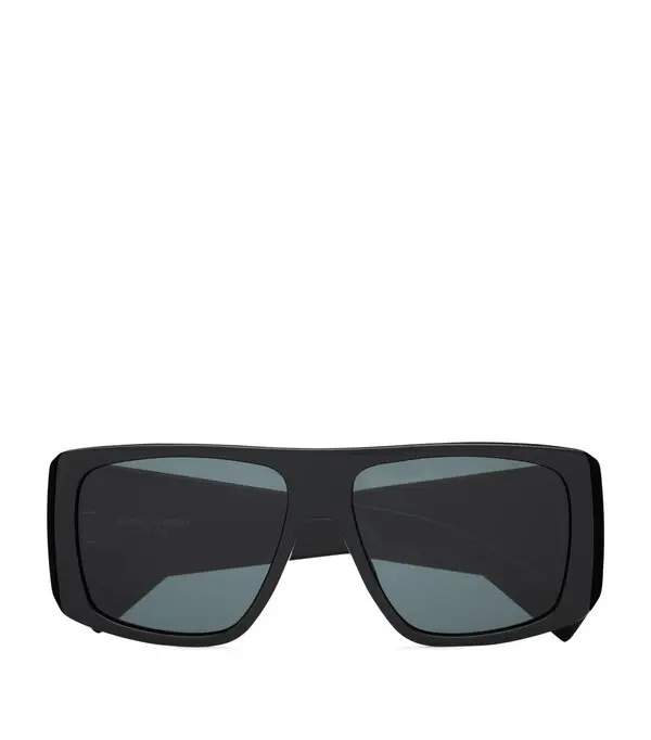 Saint Laurent Flat-top Sunglasses - Black