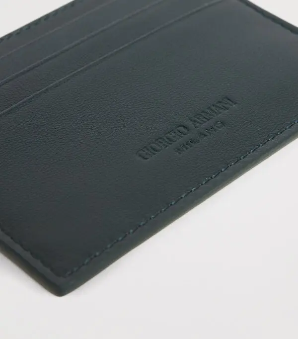 Giorgio Armani Lambskin Card Holder