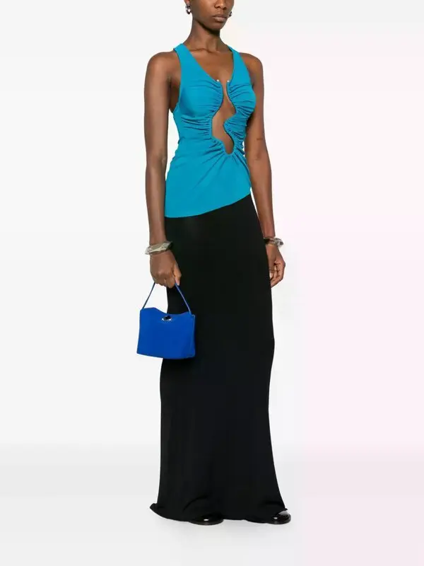Christopher Esber Mini Turn-lock Tote Bag - Blue