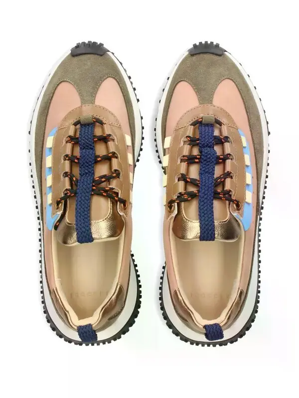 4CCCCEES Panelled Leather Sneakers