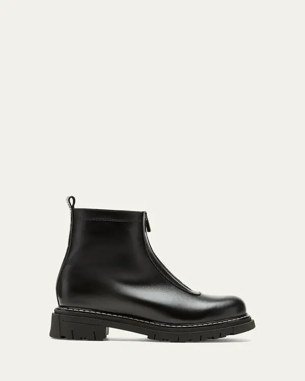 La Canadienne Shearling-lined Leather Booties