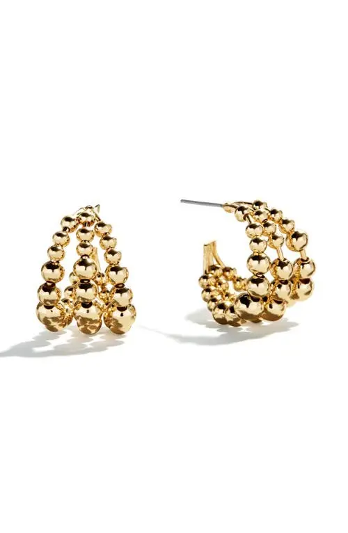 Baublebar Pisa Layered Hoop Earrings - Gold