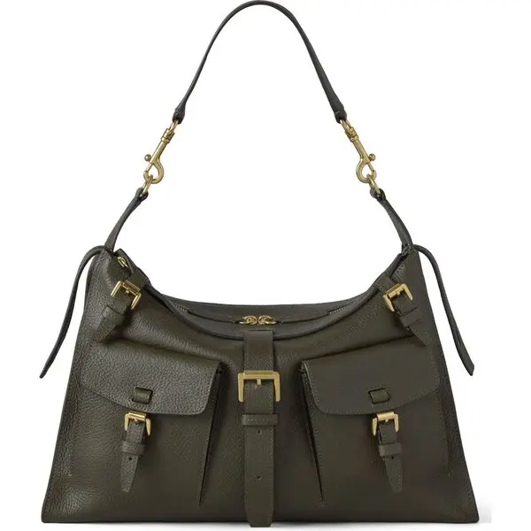 Mulberry Roxanne Revived Grained Leather Shoulder Bag