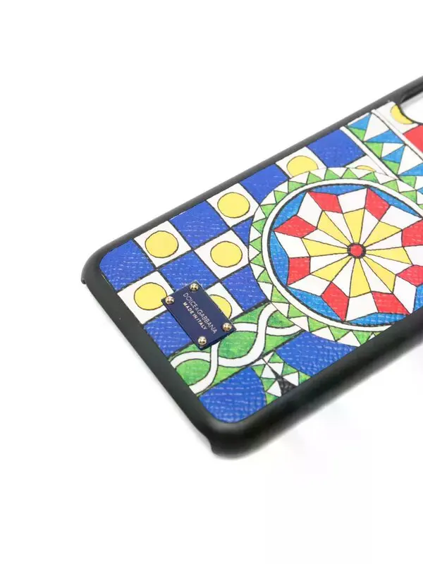 Dolce & Gabbana Geometric-pattern Iphone X Case