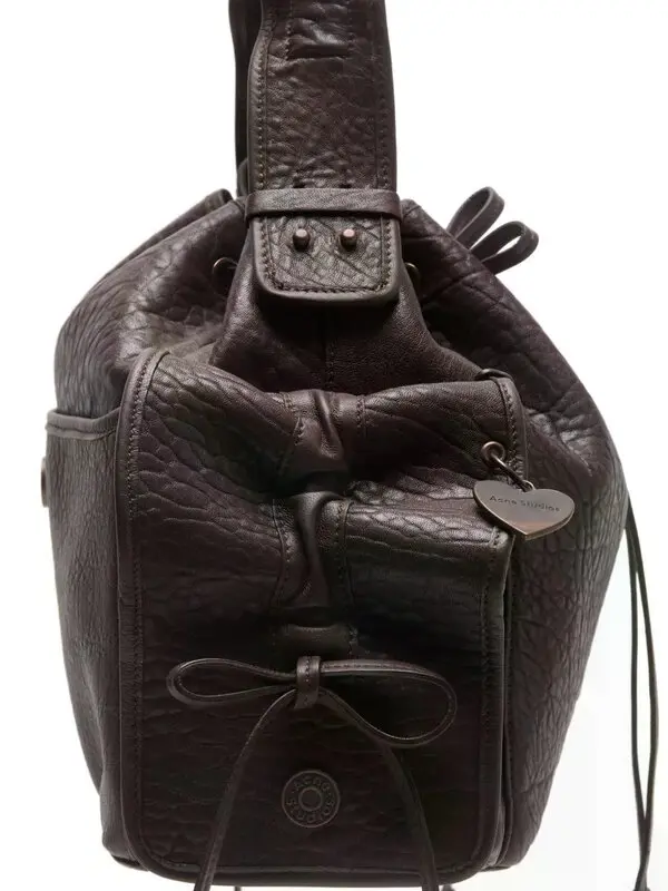 Acne Studios Textured Leather Shoulder Bag