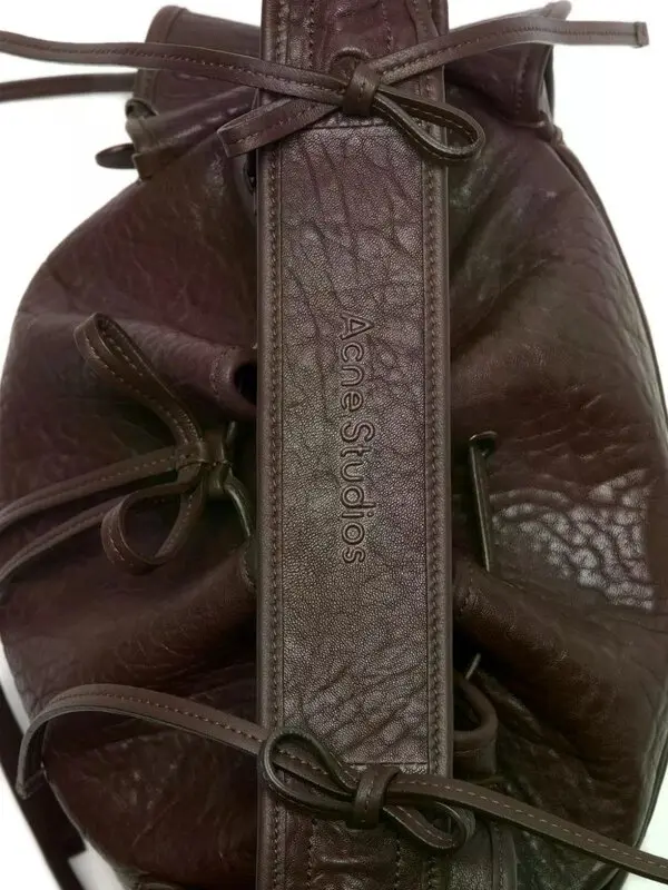 Acne Studios Textured Leather Shoulder Bag