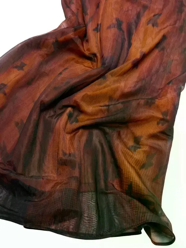 Acne Studios Puff-sleeve Printed Dress