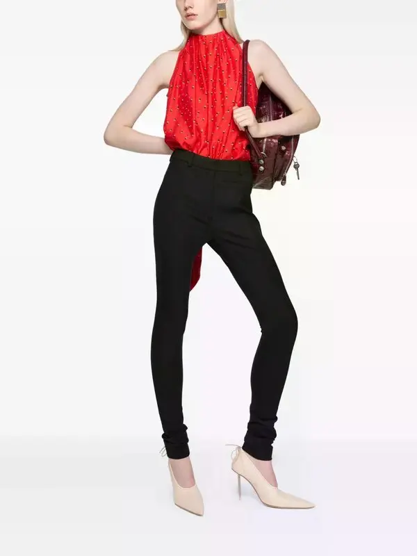 Acne Studios Bow-detail Asymmetric Top