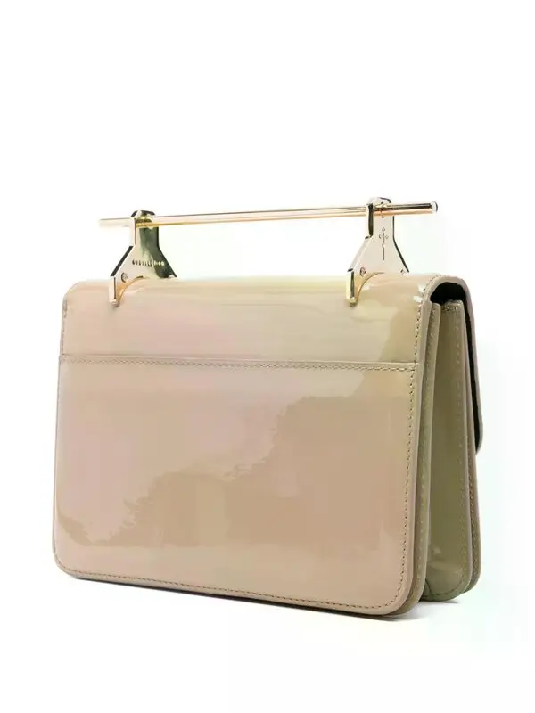 M2malletier Leather Clutch With Top Handle