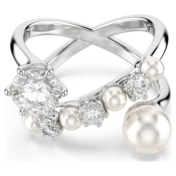 SWAROVSKI Matrix Cocktail Ring - White