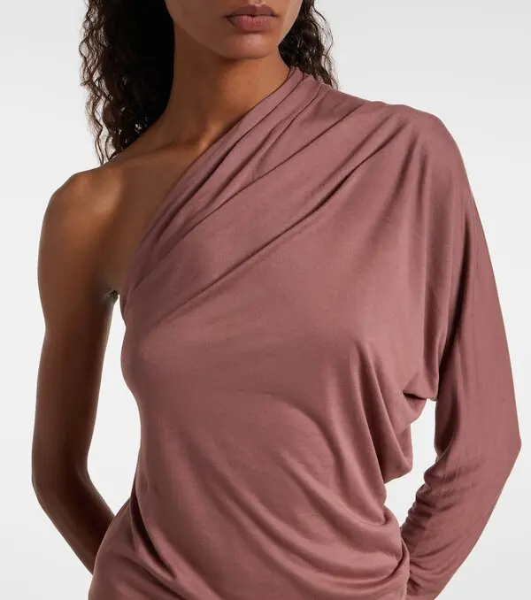 Rick Owens Diana One-shoulder Top - Pink