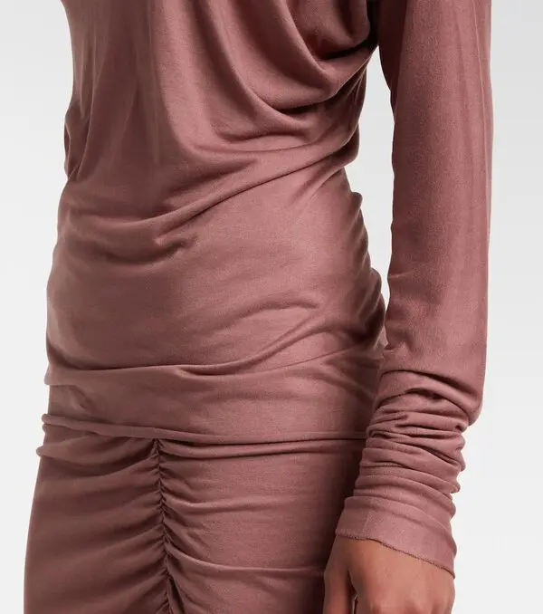 Rick Owens Diana One-shoulder Top - Pink