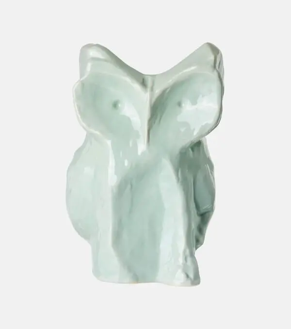 SERAX After Midnight Owl Small Stoneware Vase Marni - Blue