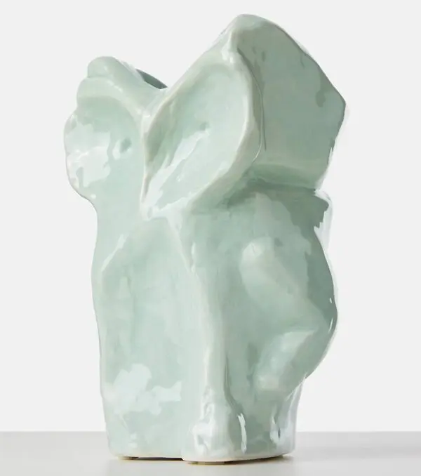 SERAX After Midnight Owl Small Stoneware Vase Marni - Blue