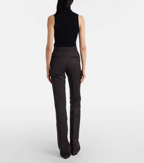 Alex Perry High-rise Flared Trousers