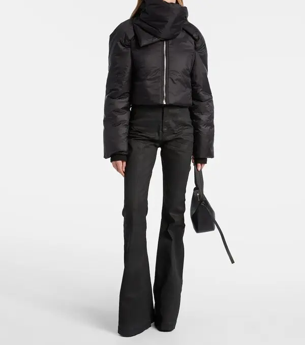Rick Owens Convertible Puffer Jacket - Black