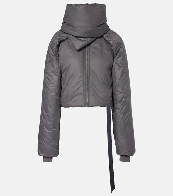 Rick Owens Convertible Puffer Jacket - Brown
