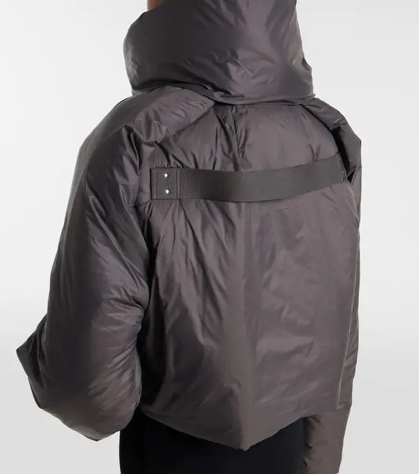 Rick Owens Convertible Puffer Jacket - Brown