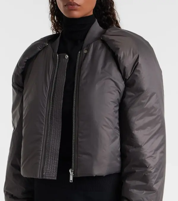 Rick Owens Convertible Puffer Jacket - Brown