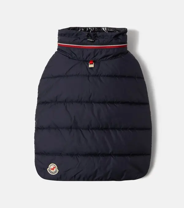 Moncler Poldo Dog Couture Quilted Dog Coat - Blue