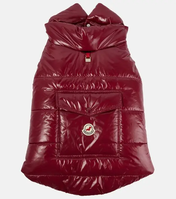 Moncler Poldo Dog Couture Dog Coat - Red
