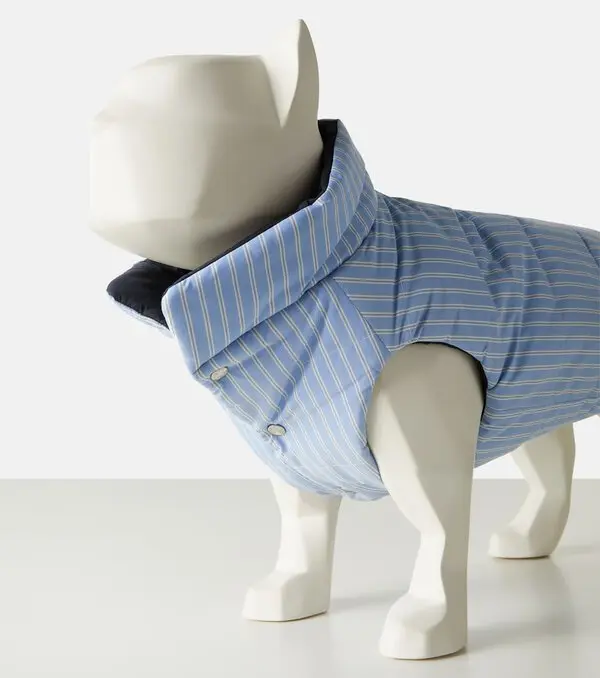 Moncler Poldo Dog Couture Striped Dog Coat