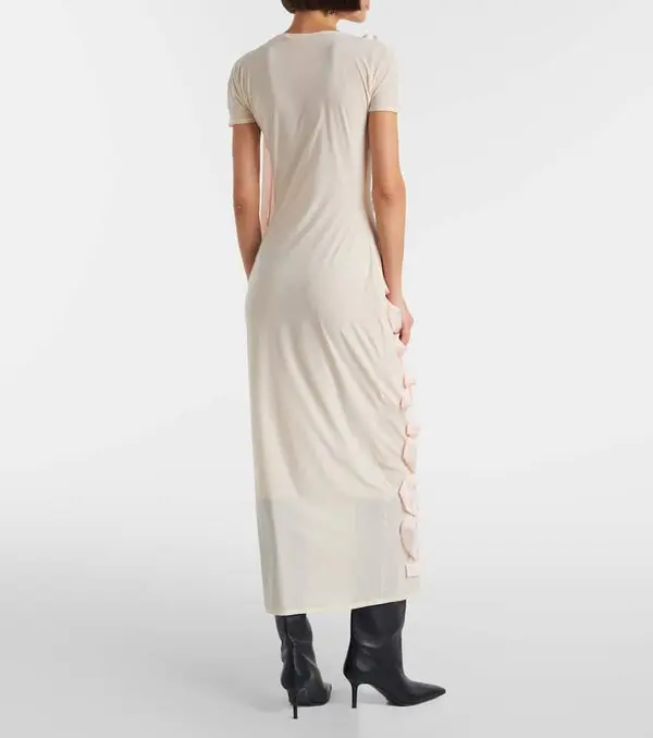 Acne Studios Ribbon-detail Midi Dress
