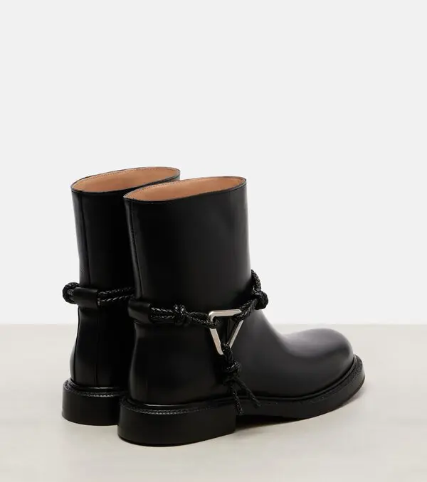 Bottega Veneta Leather Ankle Boots