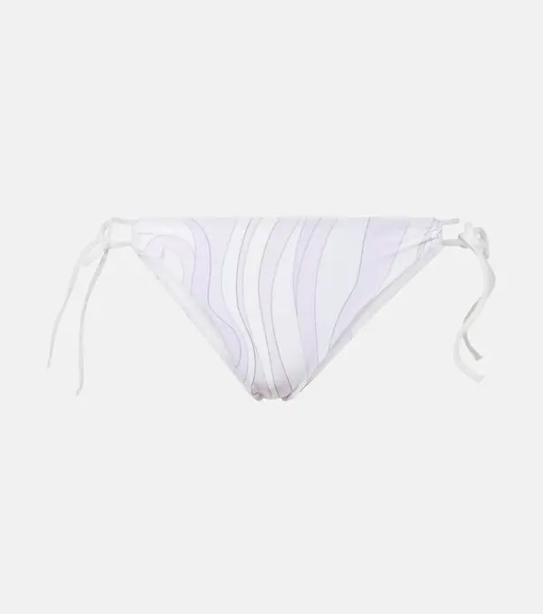 Emilio Pucci Marmo Bikini Bottoms - Purple